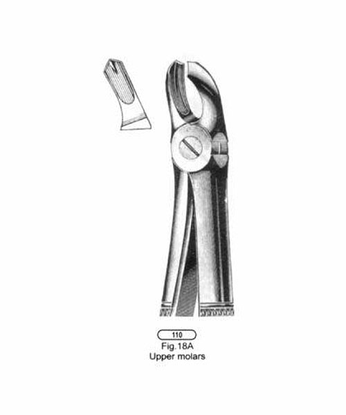TOOTH EXTRACTING FORCEPS 18A – B.Webber & Co.
