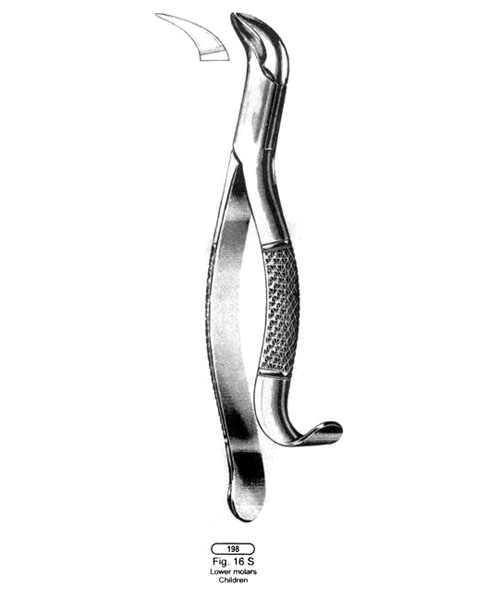 TOOTH EXTRACTING FORCEPS 16S – B.Webber & Co.
