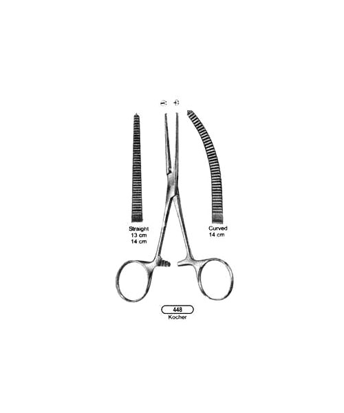 Kocher Artery Forceps – B.Webber & Co.